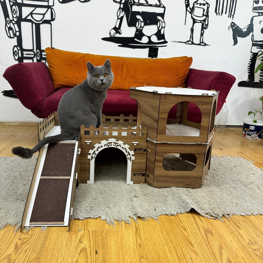 CASTEL Cat House, Cat House Indoor, Cat House, Cat Bad, Cat Sleeping ...