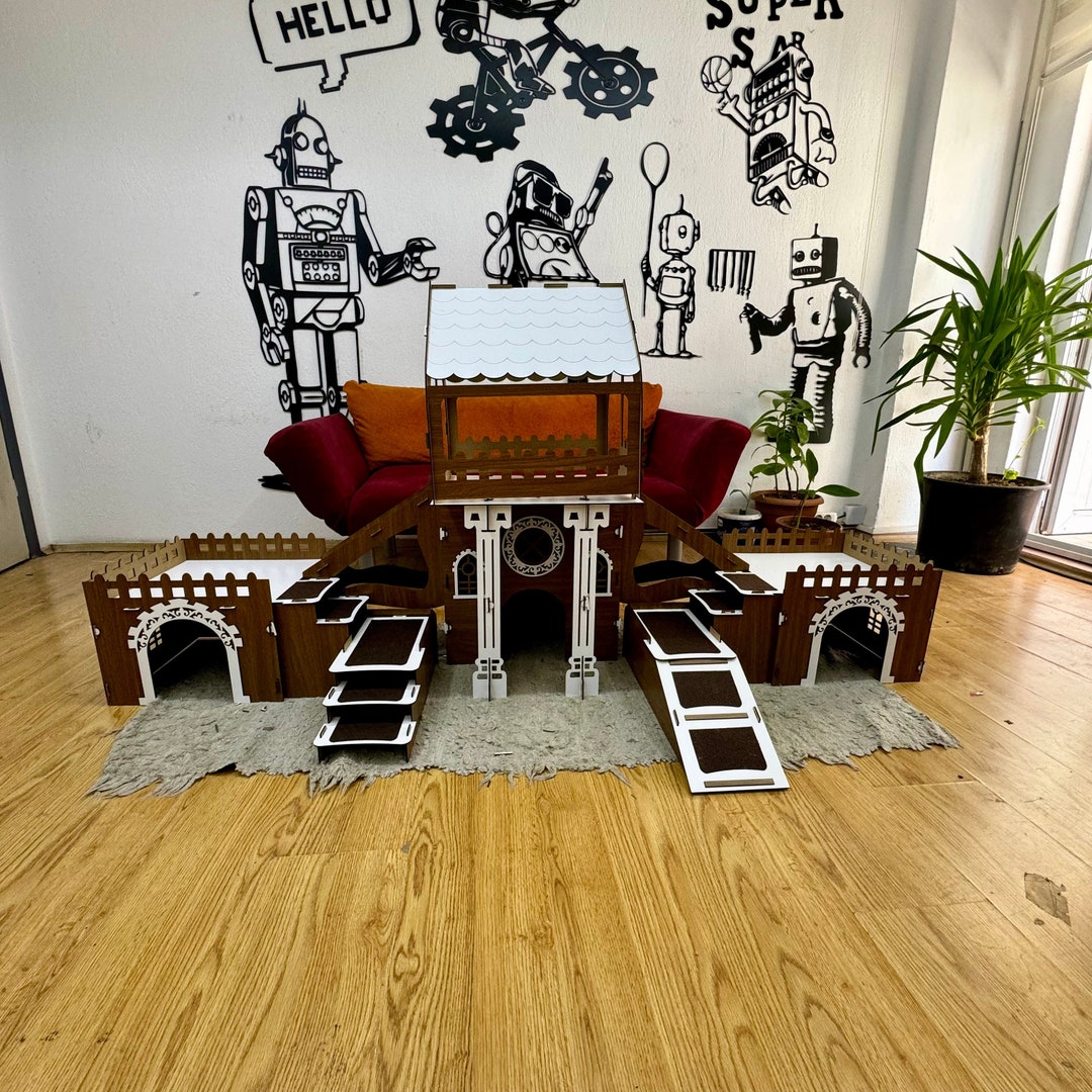 COLONY Rabbit House, Large Rabbits House, Rabbit House, Rabbit Bed ...