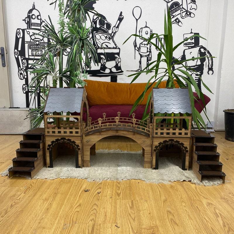 Rabbit Play House - Etsy