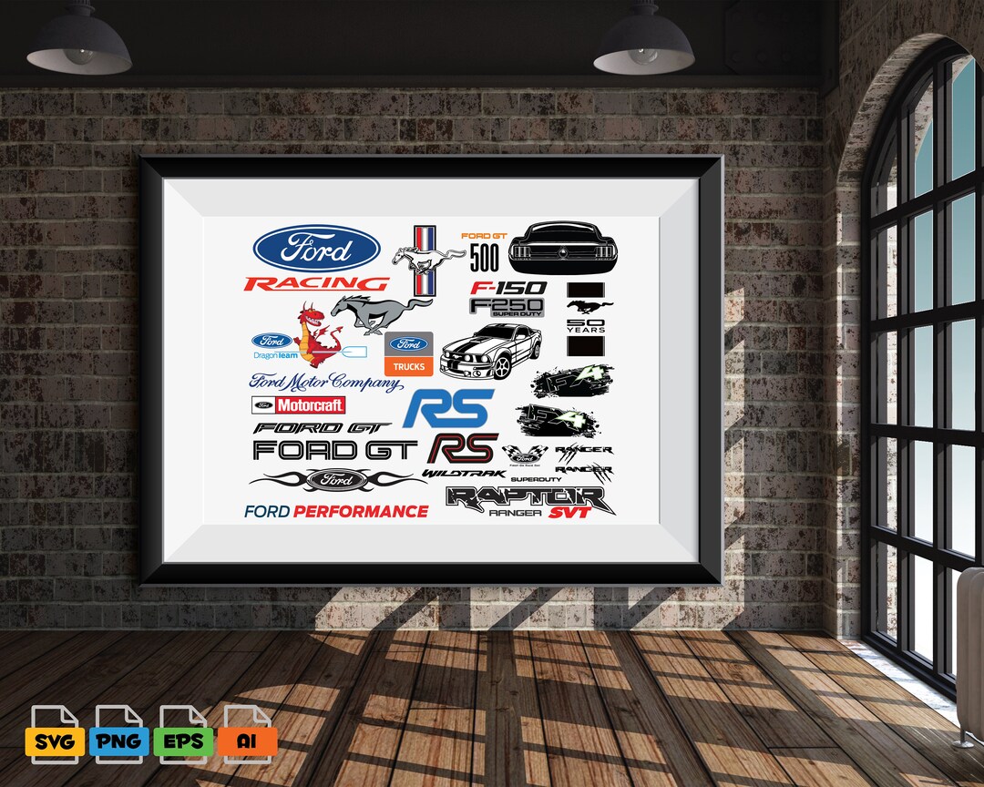 FORD SVG 300 Dpi PNG Formats Ready to Use for Cricut and - Etsy