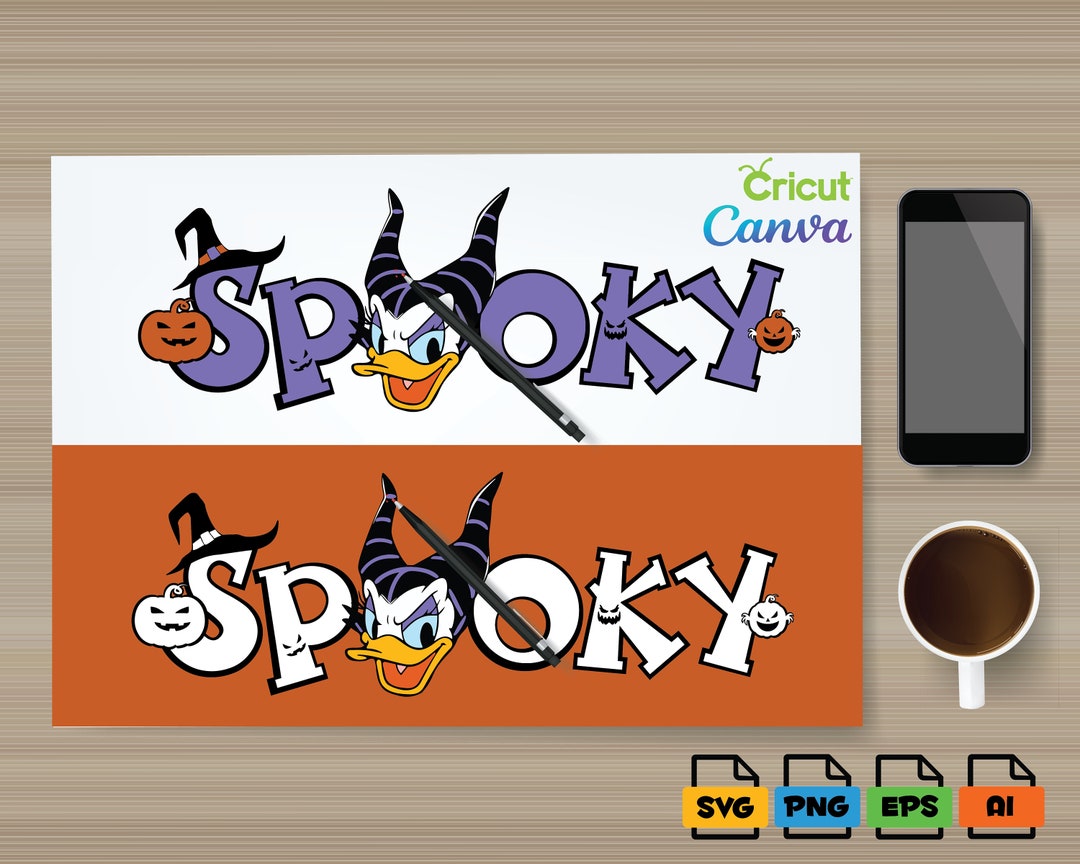 Halloween Spooky 6 SVG 300 Dpi PNG and Ai Formats - Etsy