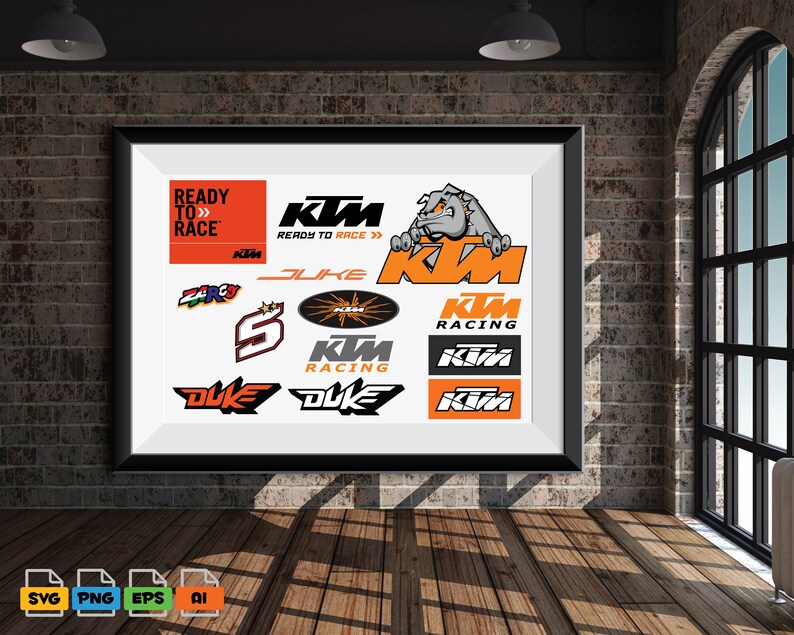 KTM SVG 300 Dpi PNG Formats Ready to Use for Cricut and - Etsy Australia