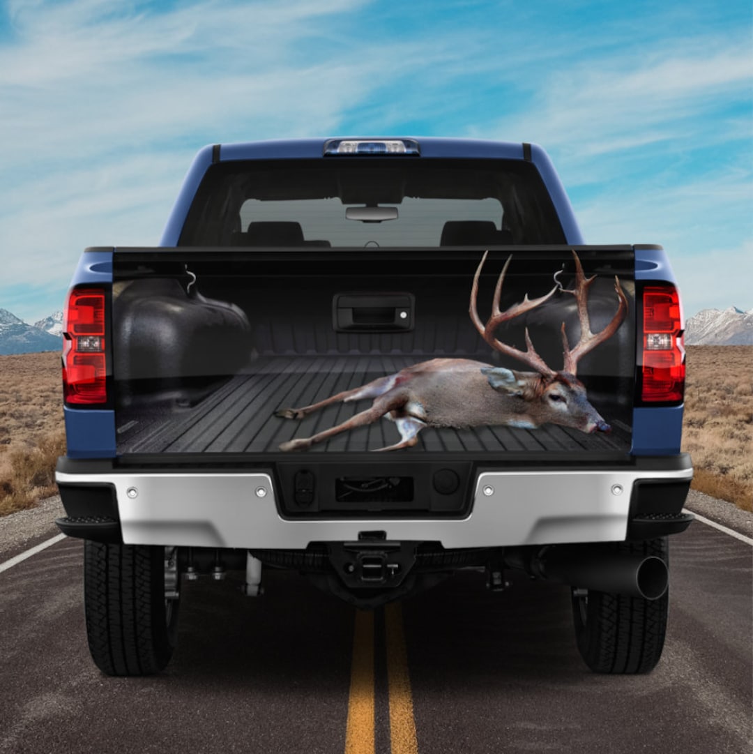 Deer Hunting Tailgate Wrap Nature Scene Truck Decal Car Deer - Etsy