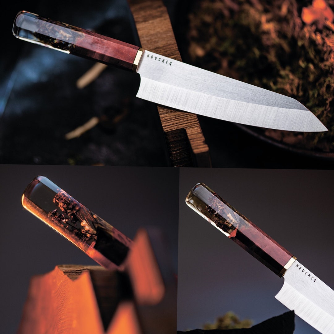 Handmade Chef Knife, Custom Kitchen Knife, Hand Forged Chefs Knife, - Etsy