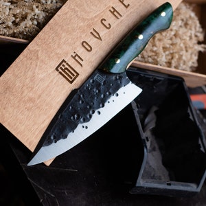 Handmade Chef Knife, Custom Kitchen Knife, Hand Forged Chefs Knife, - Etsy