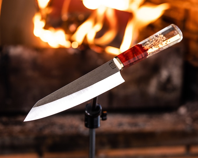 Handmade Chef Knife, Custom Kitchen Knife, Hand Forged Chefs Knife, - Etsy