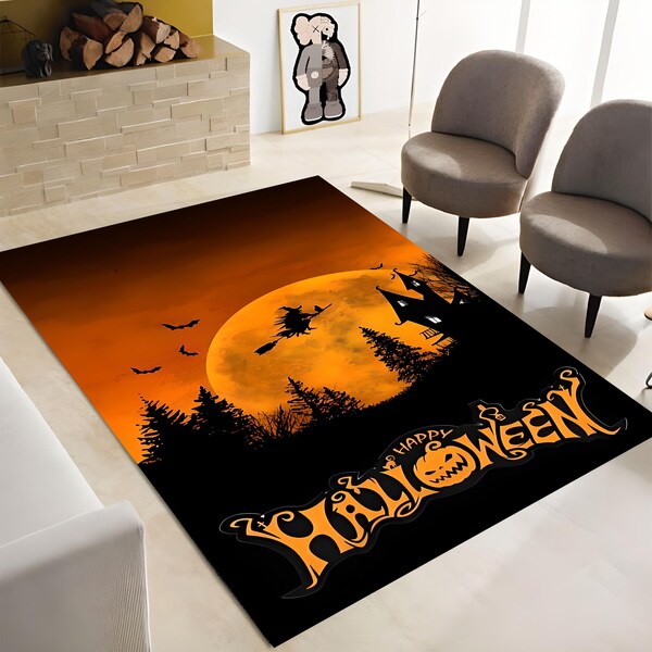 Halloween Rug - Etsy