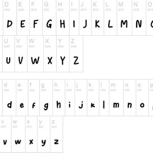 Bunny Runny Font Script Font, Branding Font - Etsy