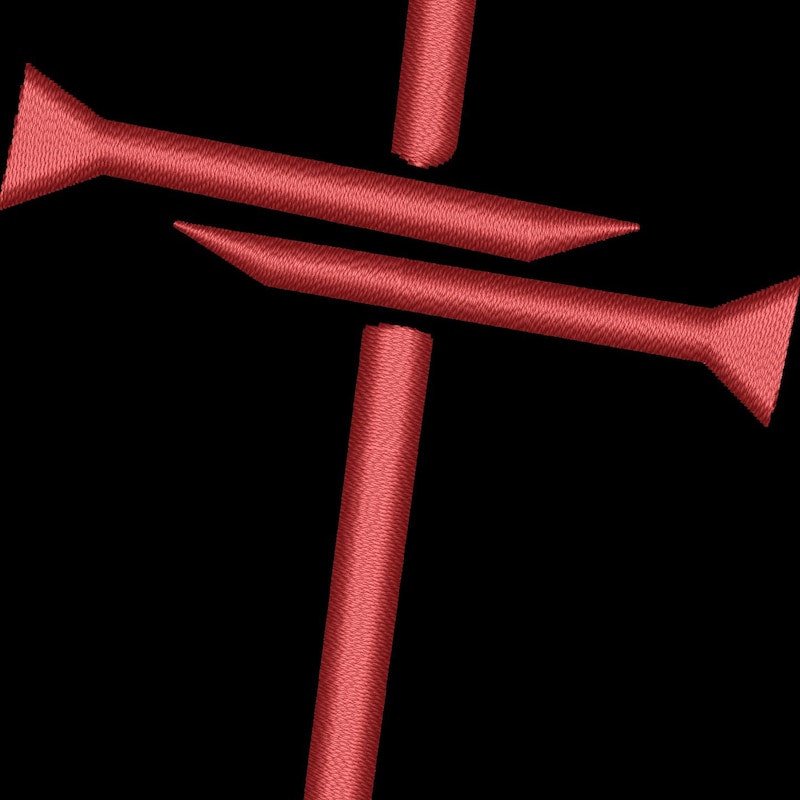 3 Nail Cross Hat - Etsy