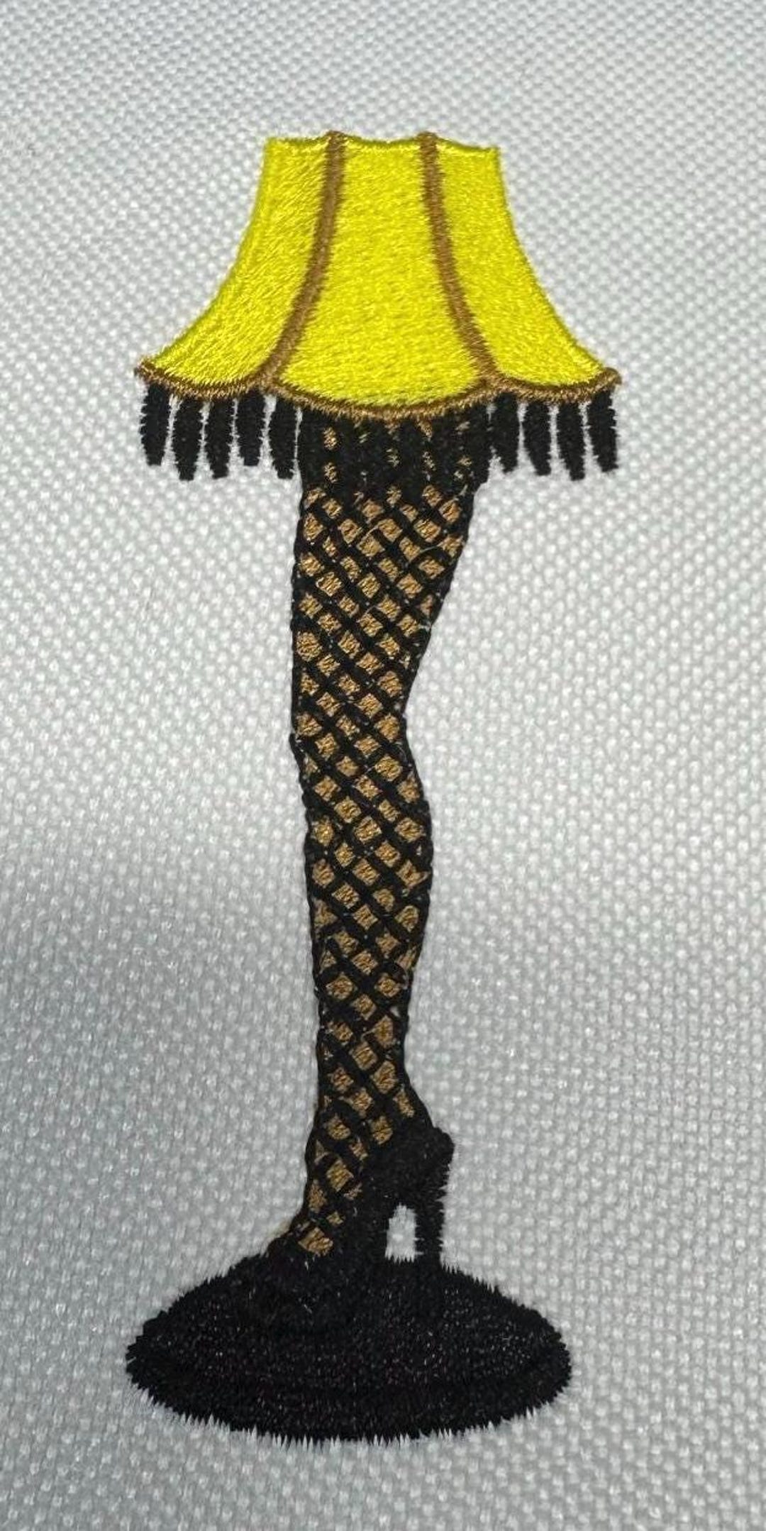 Leg Lamp Embroidery Design - Etsy