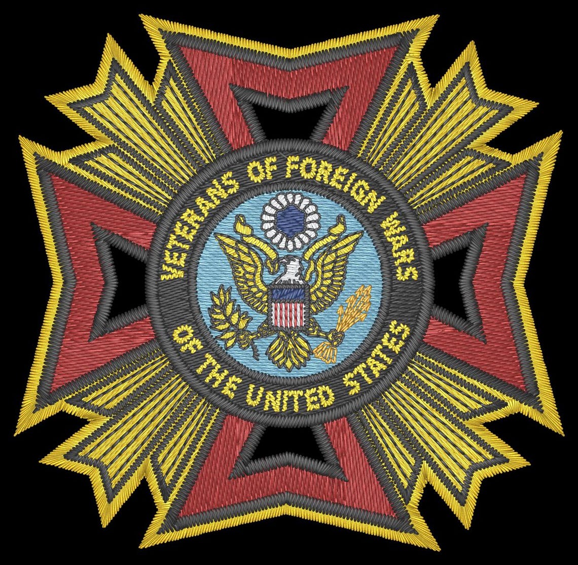VFW Logo Embroidery Design - Etsy