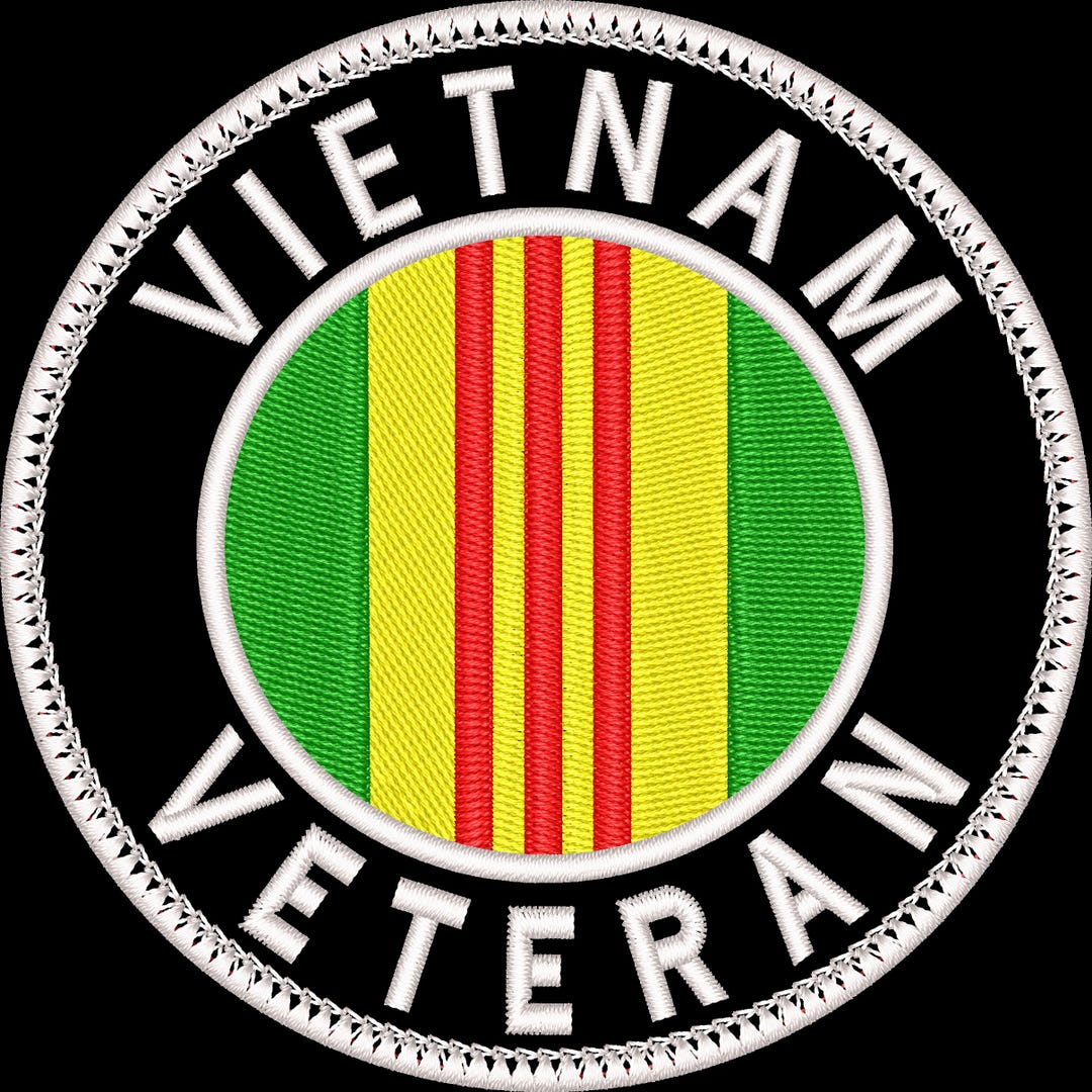 Vietnam Veteran Patch Design 4 Inch - Etsy