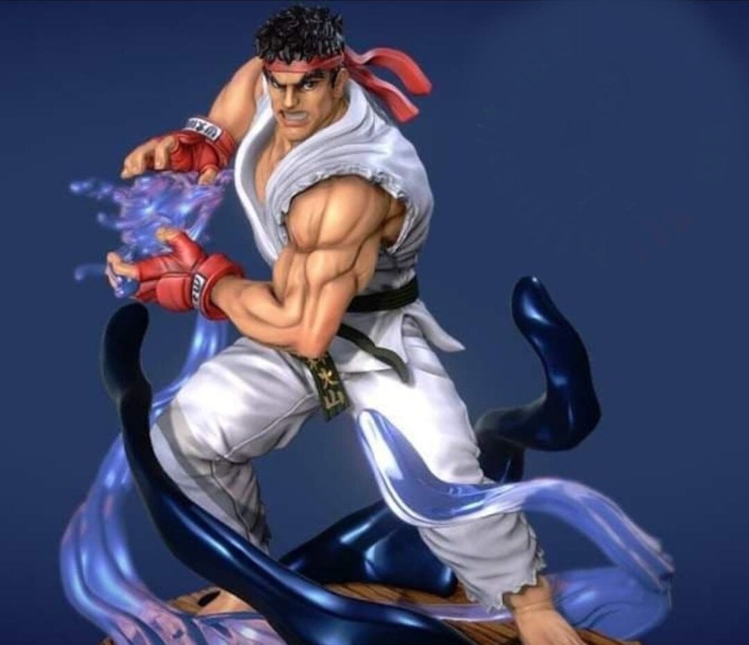 Ryu Street Fighter Model Product for 3D Printing File for 3D - Etsy