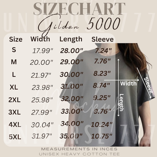 G5000 Color Chart - Etsy