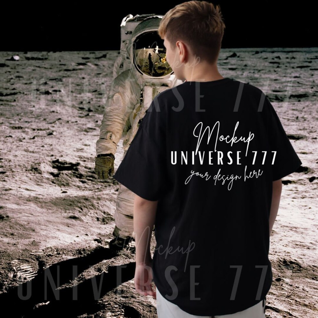 Black Gildan 5000 Mockup T-shirt Back Side Mockup Gildan 5000 Men ...