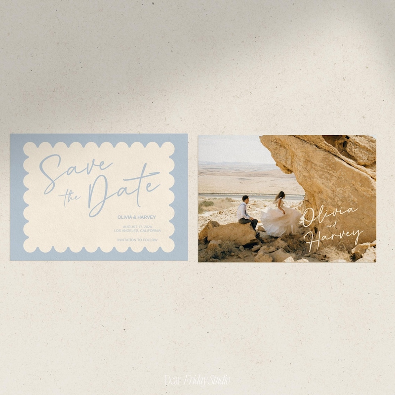 Fun Save the Date - Etsy