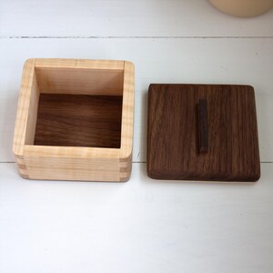 Home Office Desktop Storage Box, Stylish Wood Workspace Organizer ...