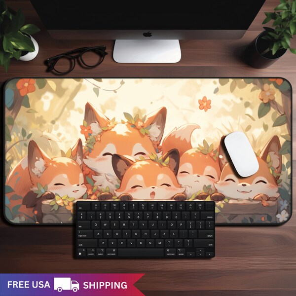 Kawaii Keyboard Mousepads - Etsy