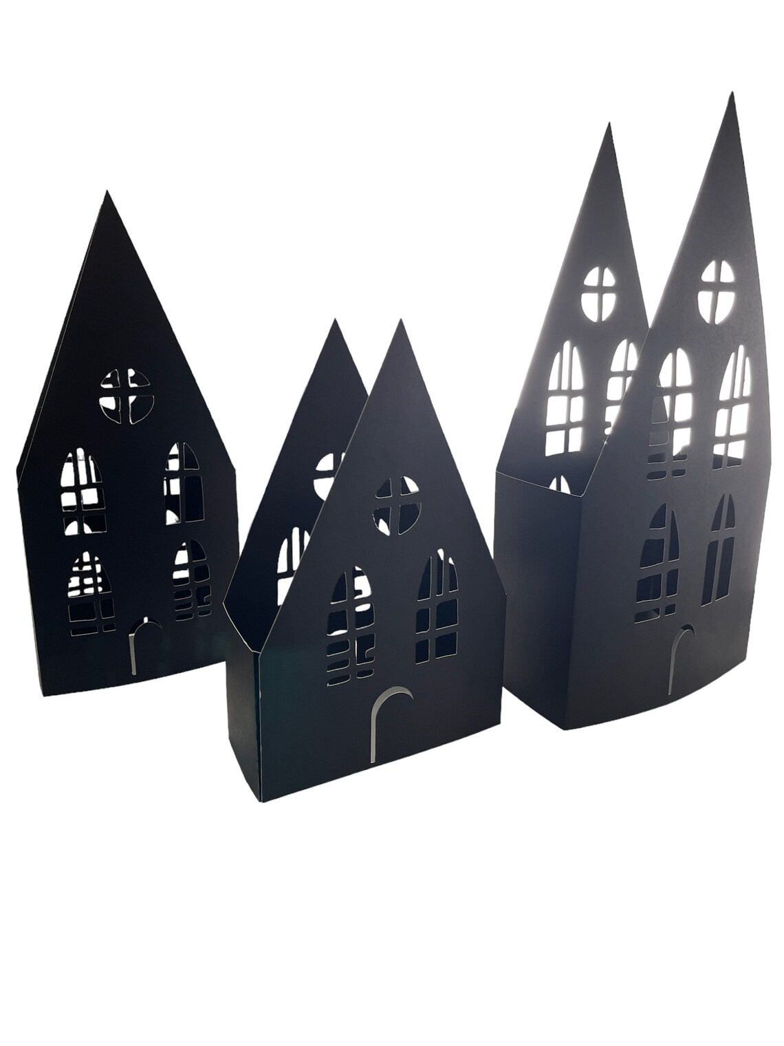 Haunted House Luminary, SVG File for Cricut, Halloween Decor ...
