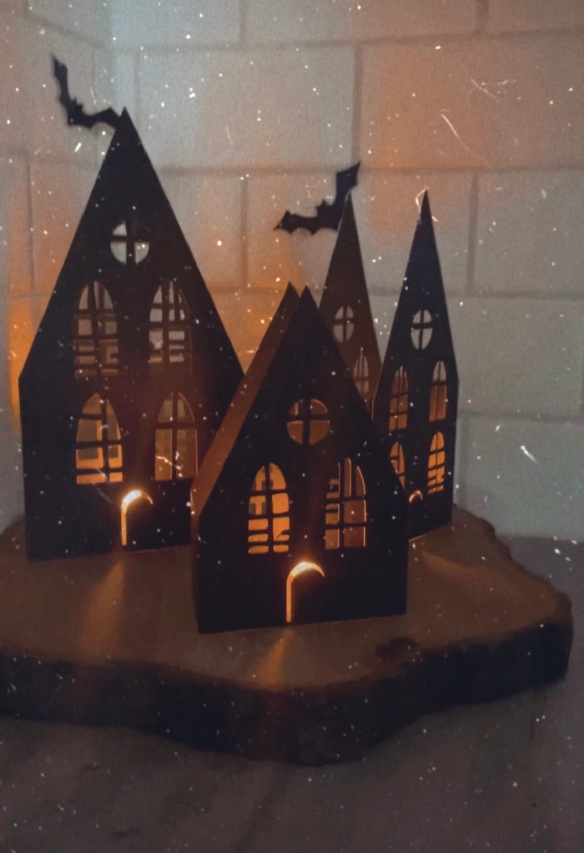 Haunted House Luminary, SVG File for Cricut, Halloween Decor ...