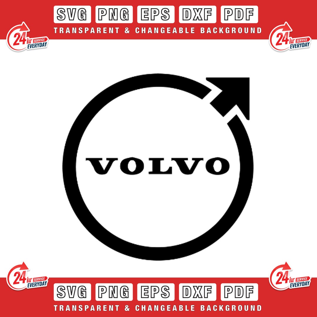 Volvo Car Logo Png Pdf Eps Dxf Svg Cricut Cut File - Etsy Canada