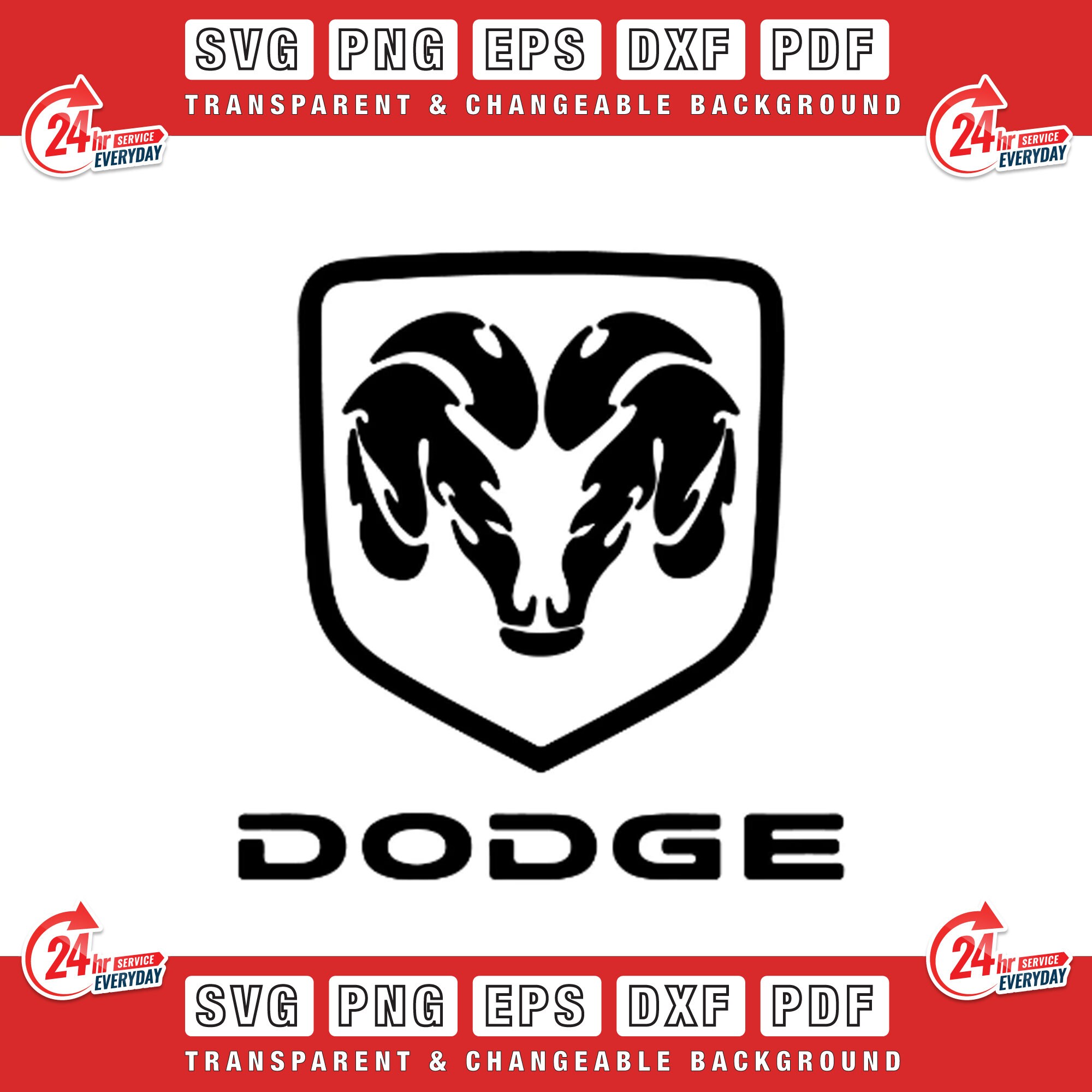 Dodge Ram Logo Eps