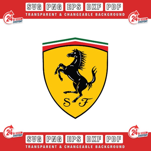 Ferrari Logo - Etsy