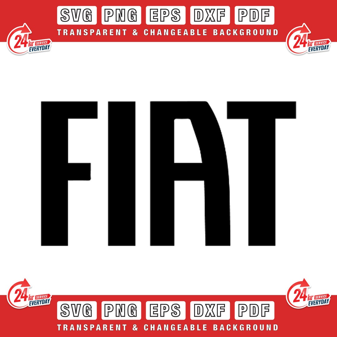 Fiat Car Logo Png Pdf Eps Dxf Svg Cricut Cut File - Etsy Australia