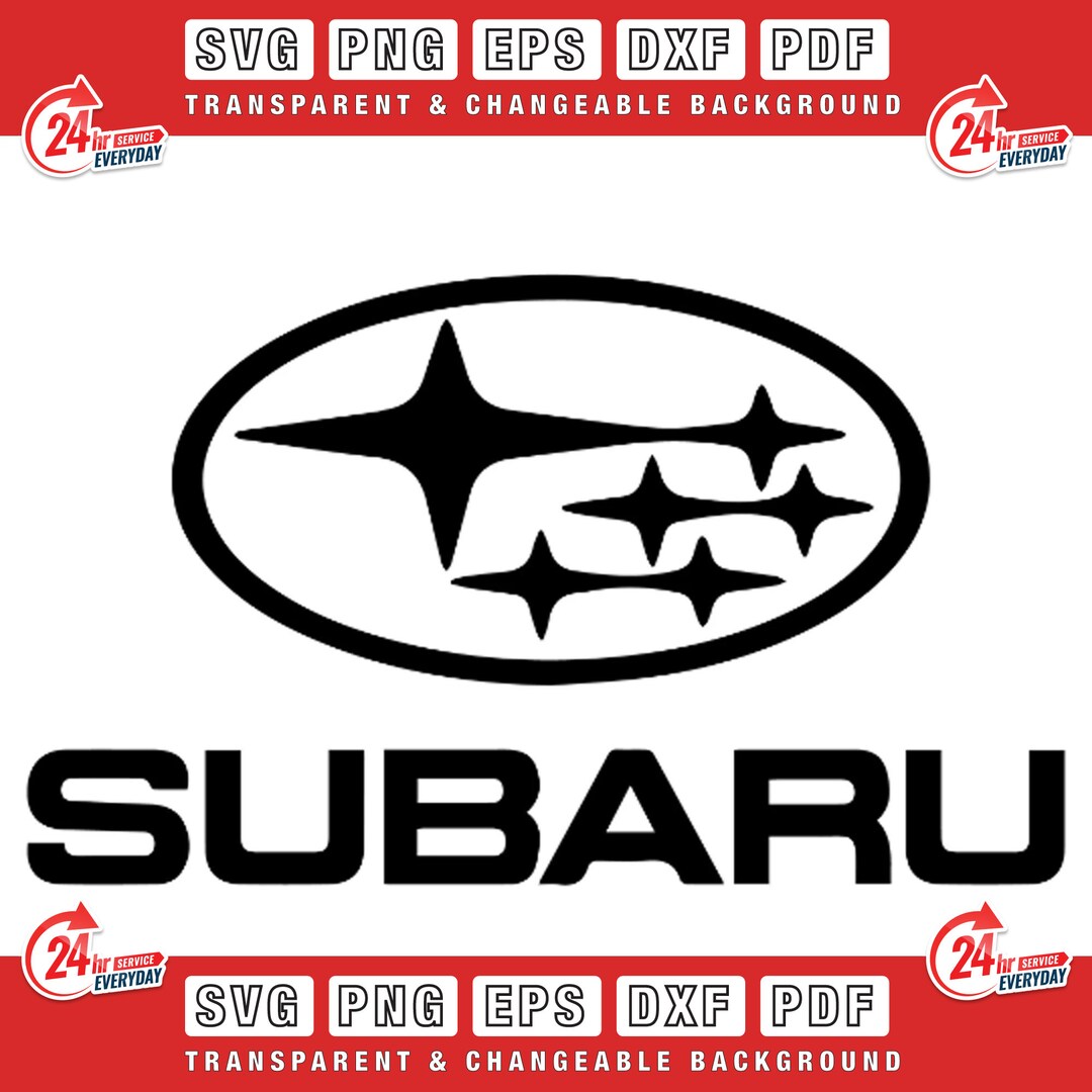 Subaru Logo Car Logo Png Pdf Eps Dxf Svg Cricut Cut File - Etsy Israel
