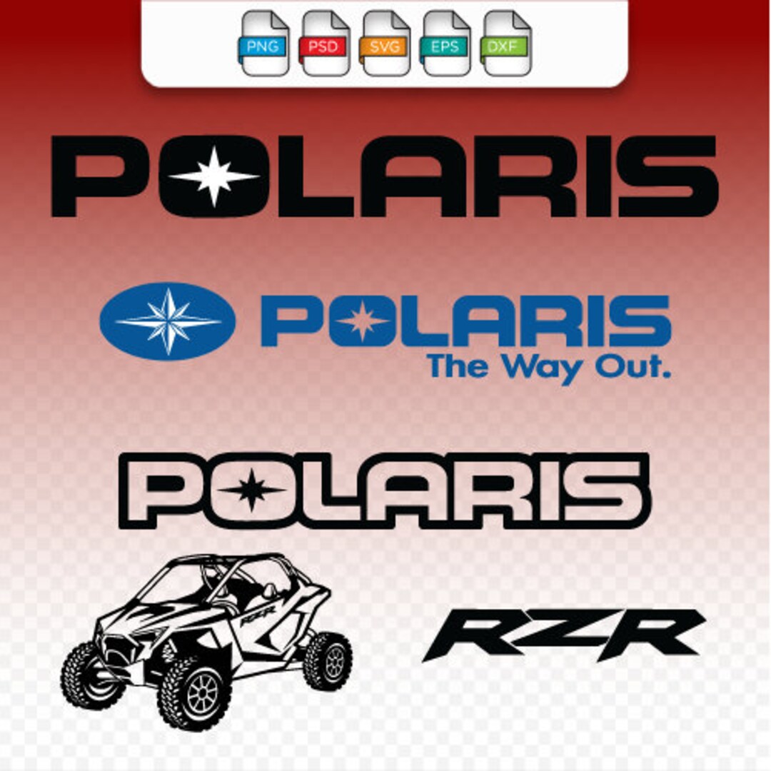 Polaris Svg Png Dxf Cricut File, Svg Bundle, Sticker, Cricut Svg ...