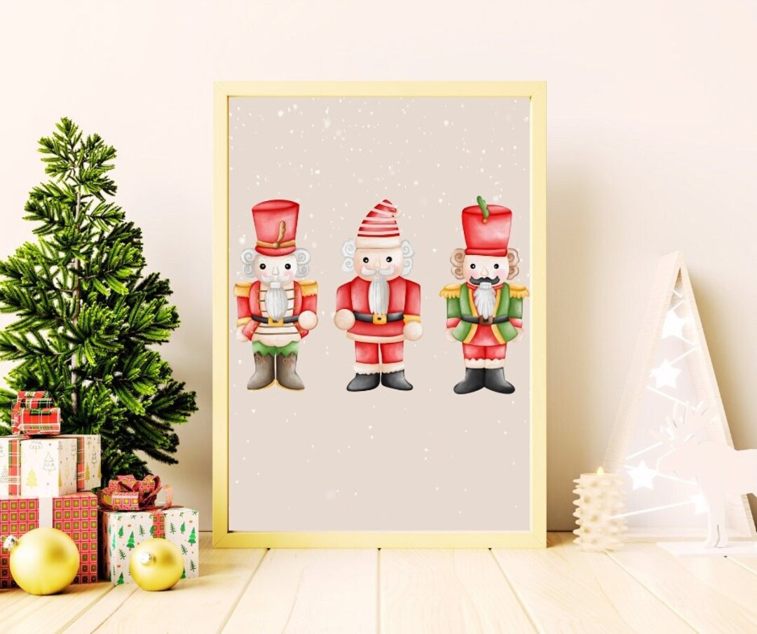Dance of the Nutcrackers 3 Nutcrackers Printable Wall Art - Etsy