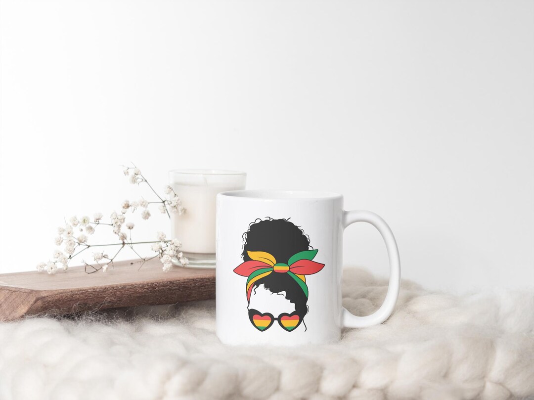Black History Month Ceramic Mug, African American Heritage Cup, Civil ...