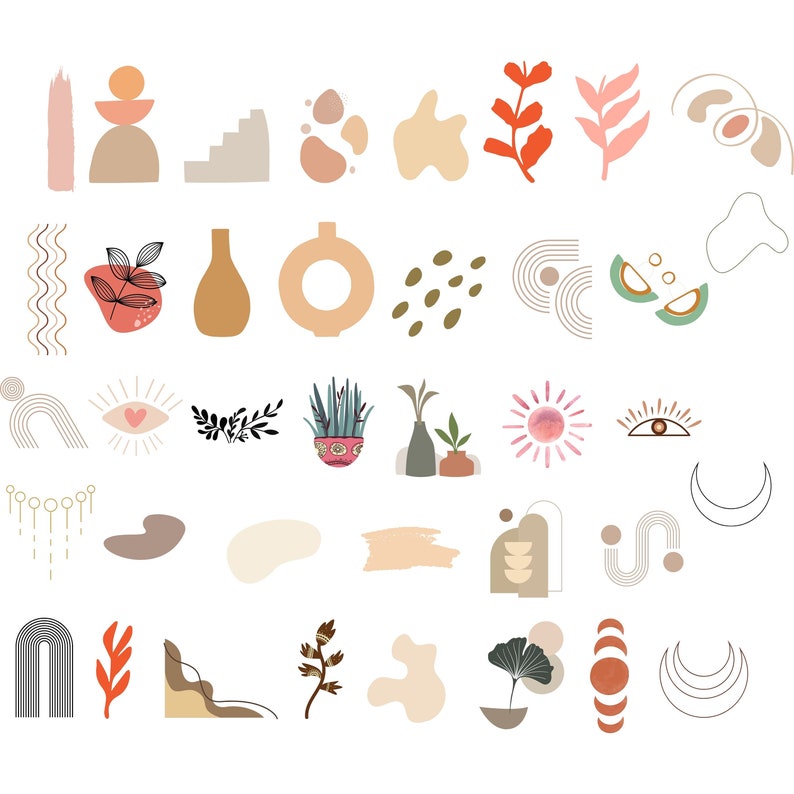 Boho Svg Bundle Boho Svg Designs Boho Art Boho Digital Art - Etsy