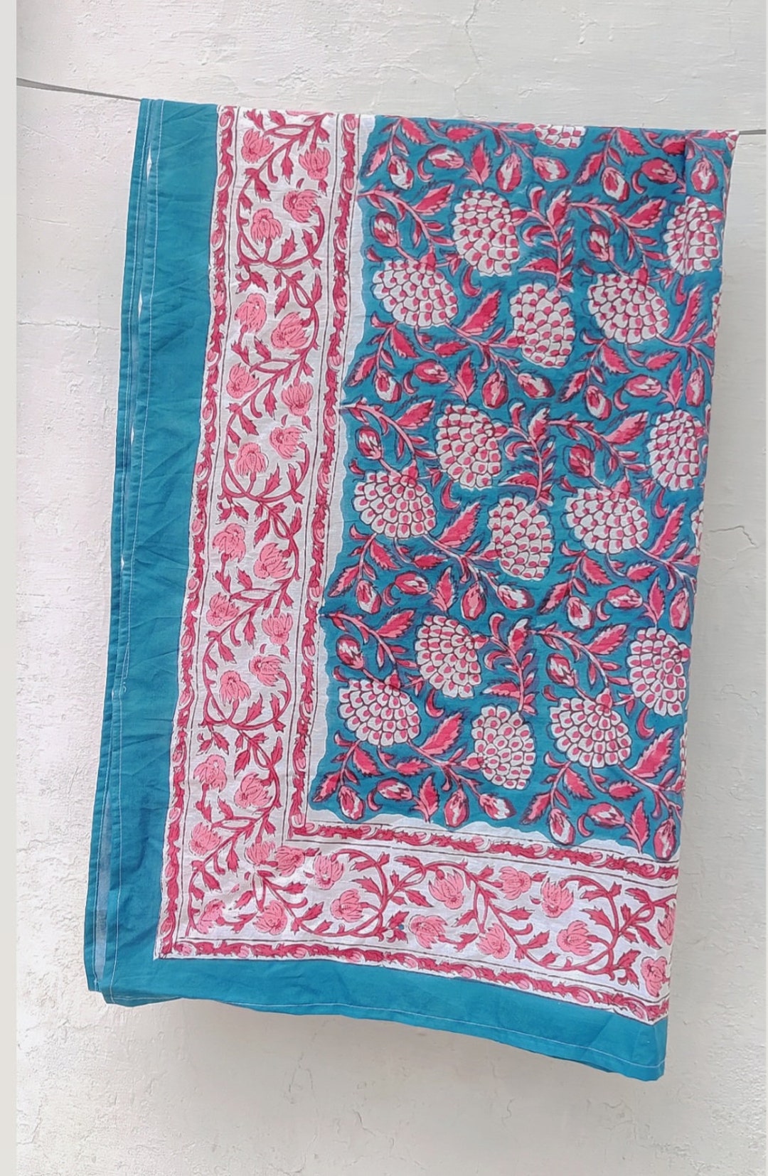 Decorative Block Print Sarong,beautiful Party Wear Duppta,women Beach ...