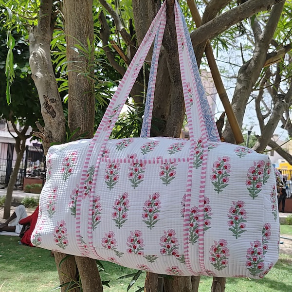 Personalized Weekender Bag Quilted - Etsy