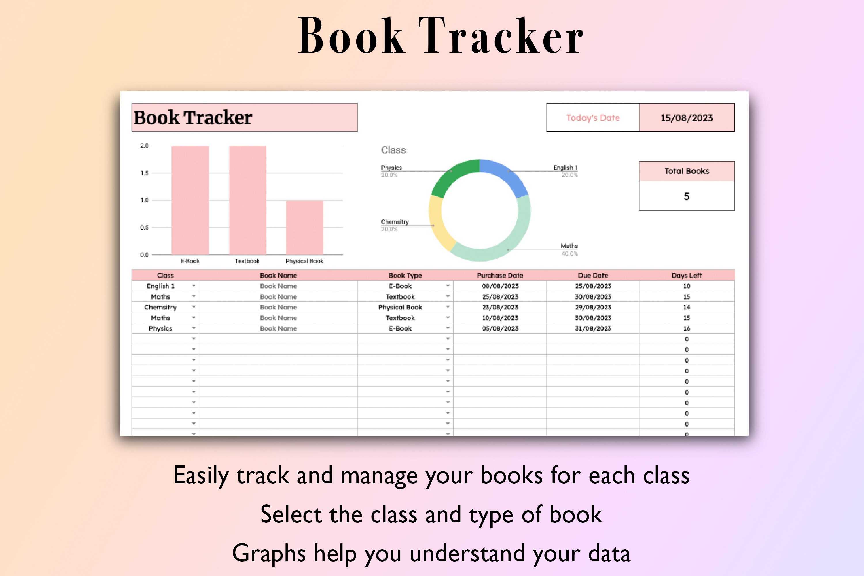 Student Planner Google Sheets Academic High School Planner, Google ...
