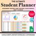Student Planner Google Sheets Academic Planner Template, Assignment ...