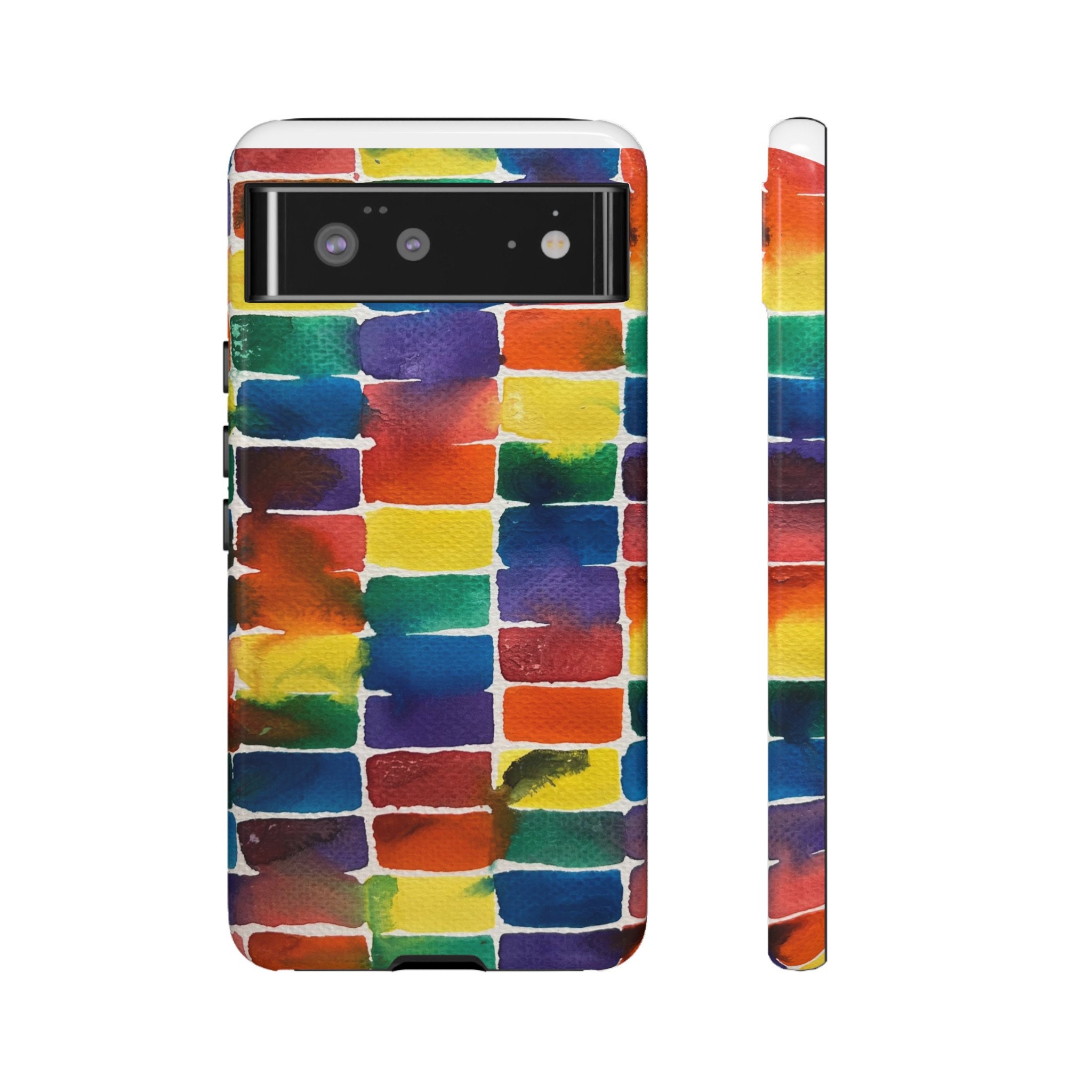 Interconnected Rainbow Tough Cases for Iphone, Galaxy, and Pixel - Etsy