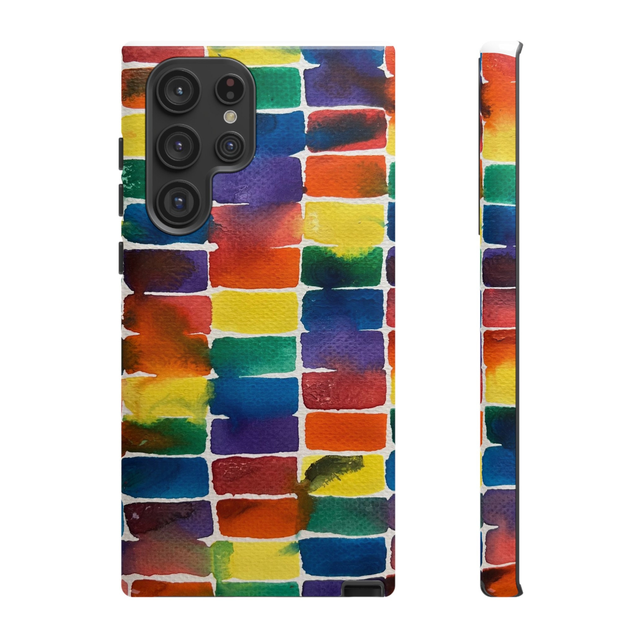 Interconnected Rainbow Tough Cases for Iphone, Galaxy, and Pixel - Etsy