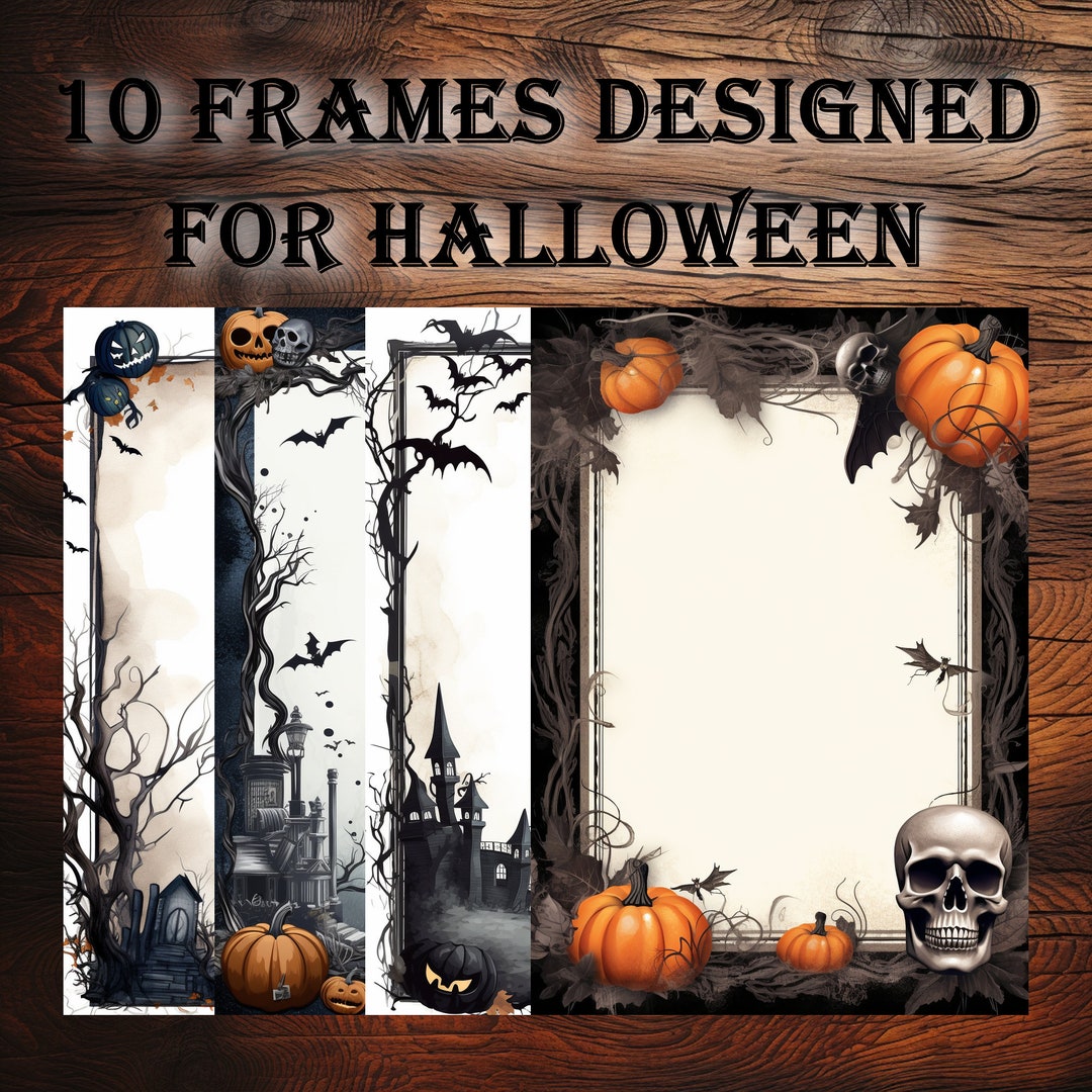 Designed Frames, Digital Writing Paper | PDF File | PNG File | ZIP File ...