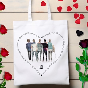 One Direction Tote Bag | 1D Merch | 1D Bag | Christmas Gift for ...