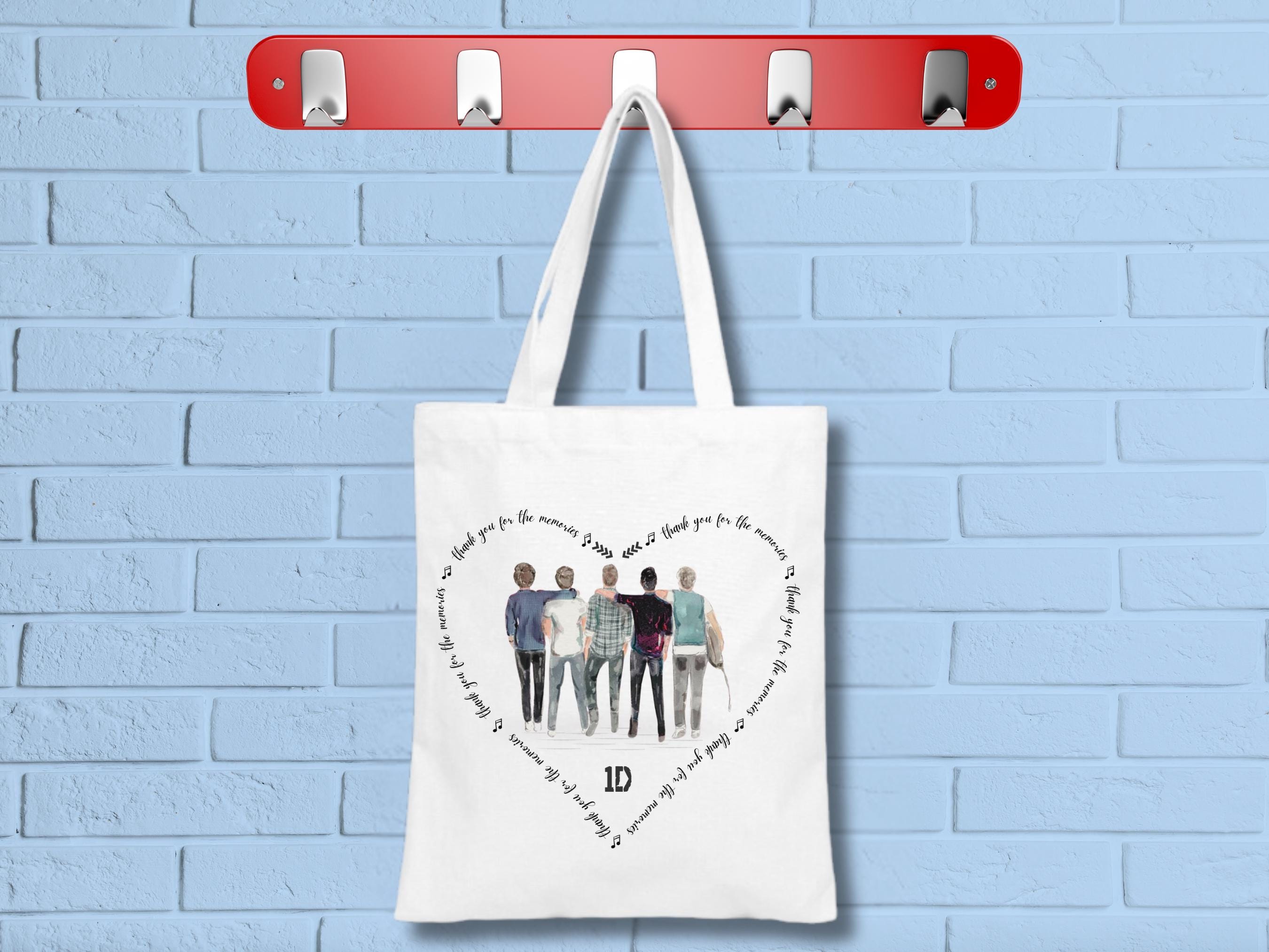 One Direction Tote Bag | 1D Merch | 1D Bag | Christmas Gift for ...