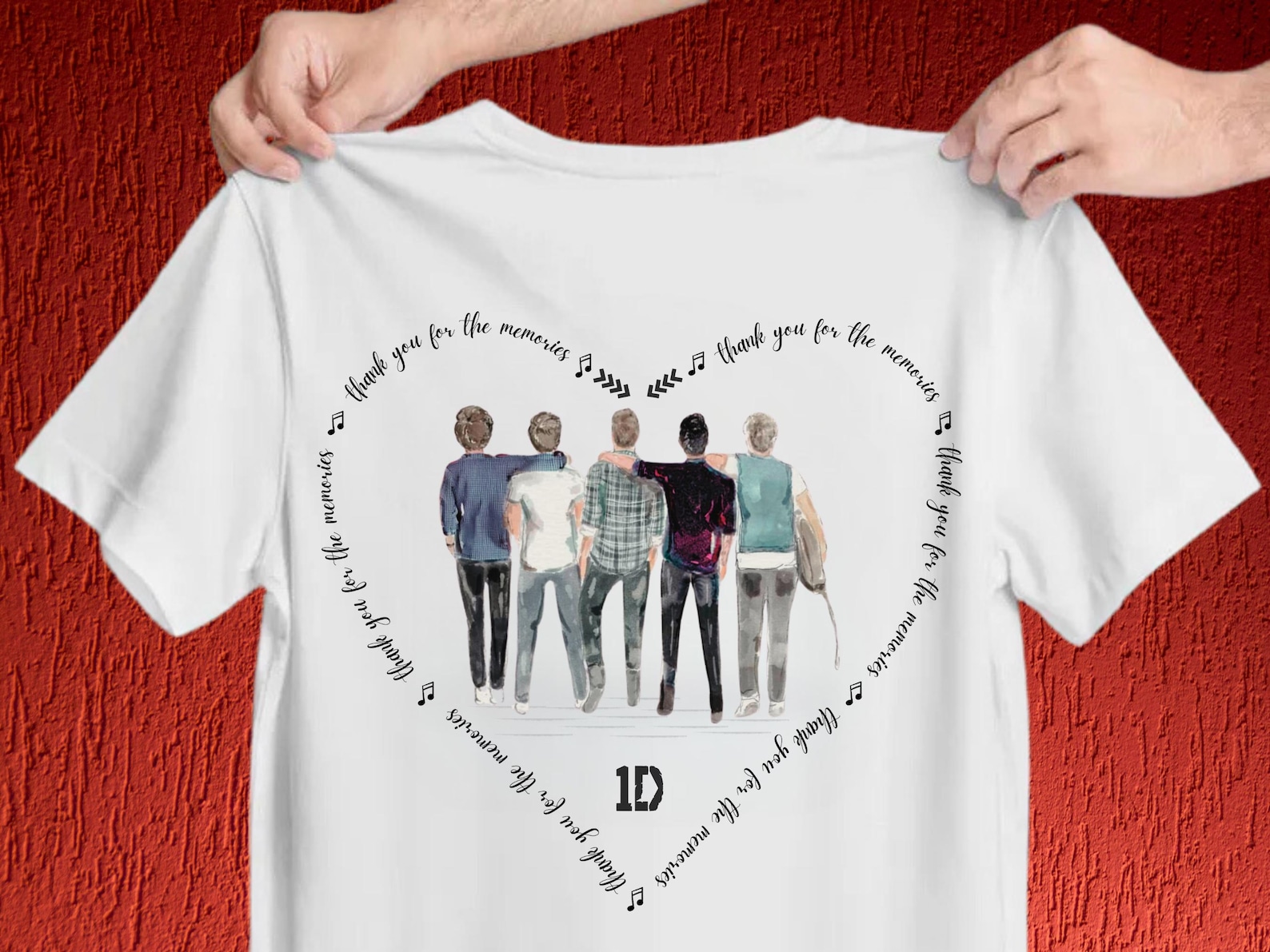 One Direction Tshirt | One Direction Merch | Gift for Mum or Sister ...