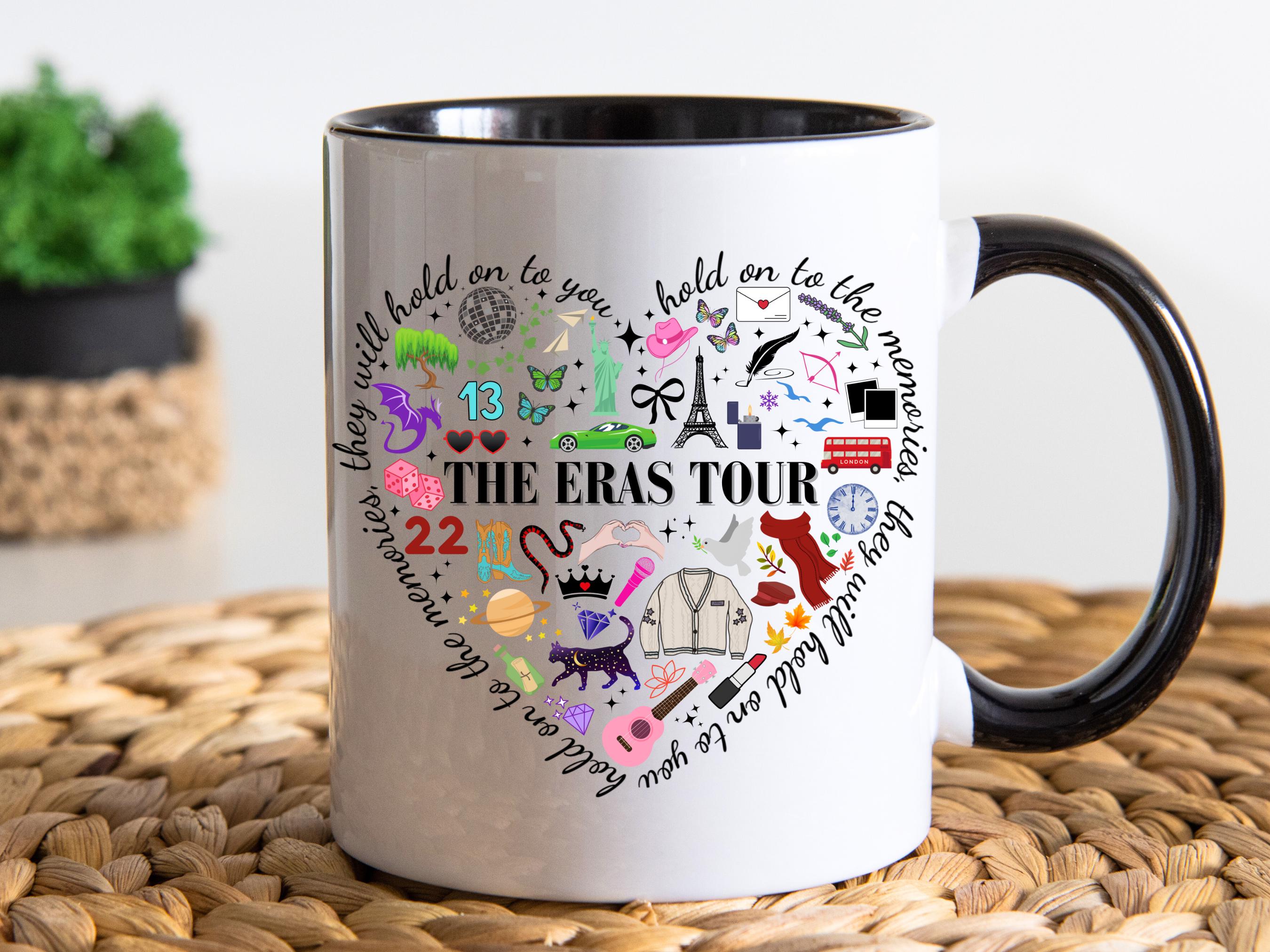 Eras Tour Mug Swift Merch Inspired by Tay Tay Eras Swiftea Mug for Fans ...