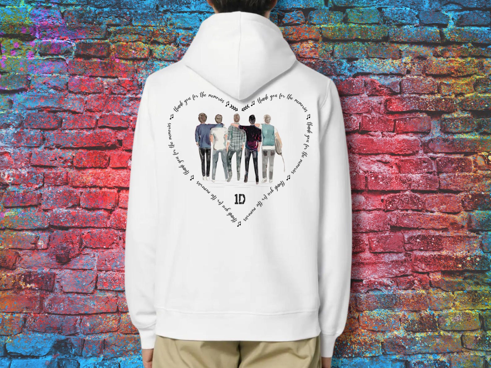 One Direction Merch | Unisex Mid-light Hoodie | Gift for Directioners ...