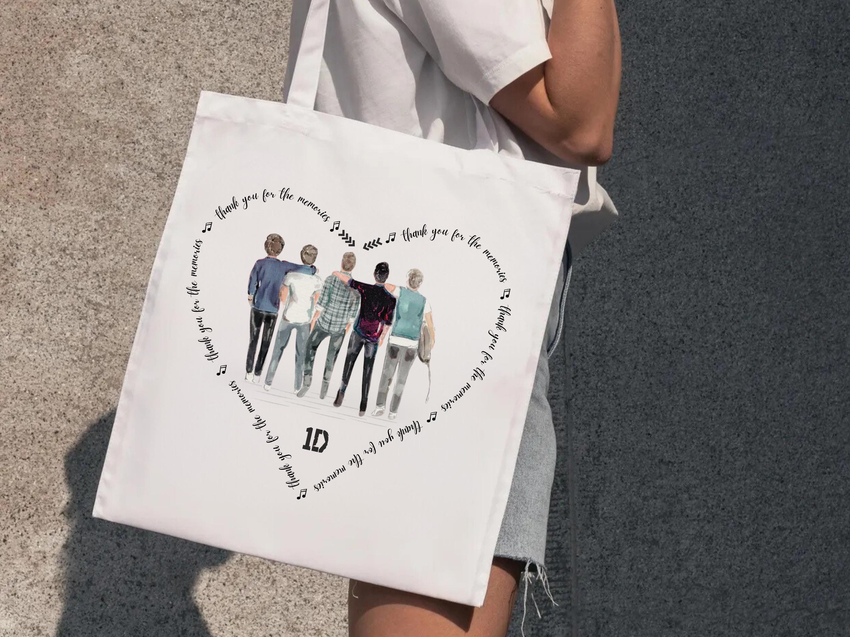 One Direction Tote Bag | 1D Merch | 1D Bag | Christmas Gift for ...