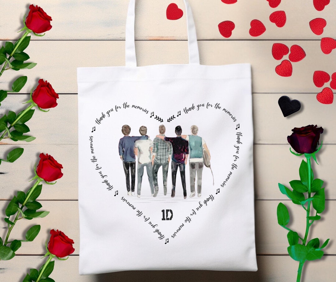 One Direction Tote Bag | 1D Merch | 1D Bag | Christmas Gift for ...