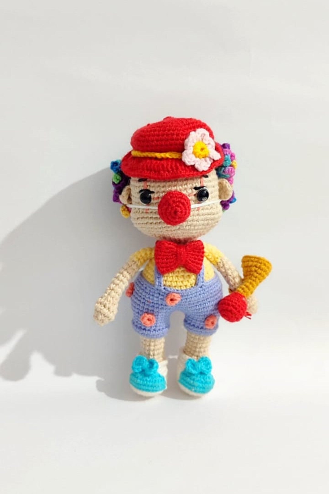 Amigurumi Clownhandmade Circus Clown Clown Crochet - Etsy
