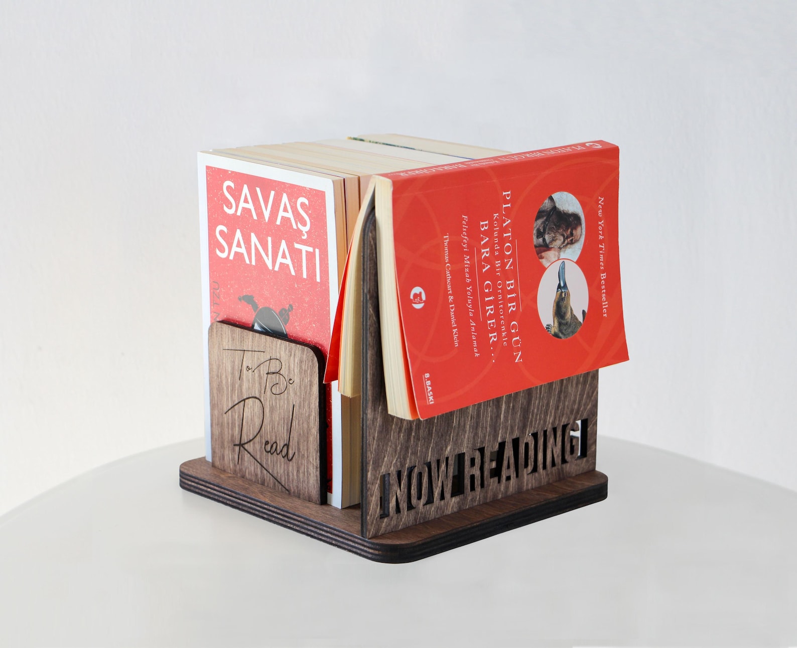 Book Organizer for Desk, Book Stand, Book Holder, Book Gifts for Book ...