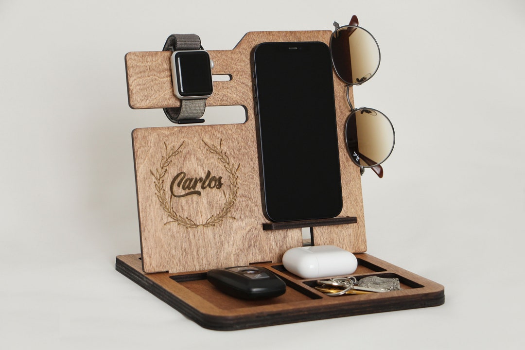 Docking Station Men, Docking Station, Charging Station, Wood Docking ...